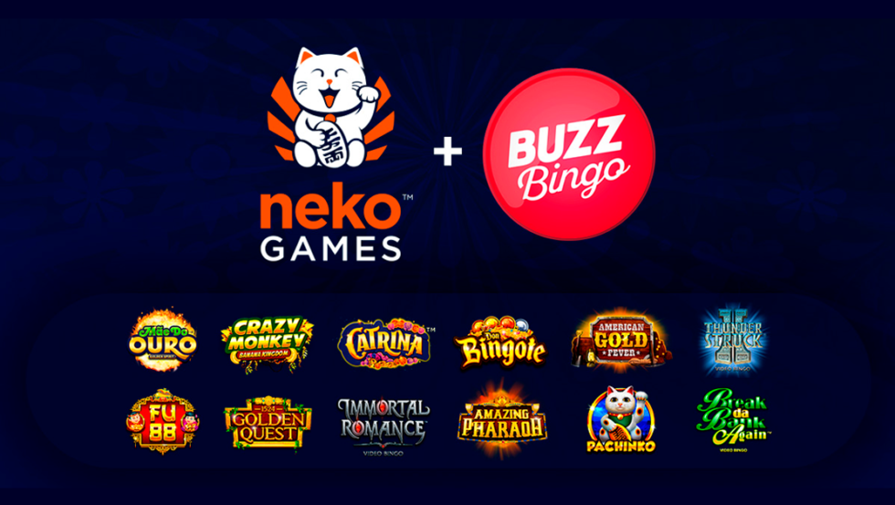 Neko Games® expands UK presence with Buzz Bingo launch - Neko Games